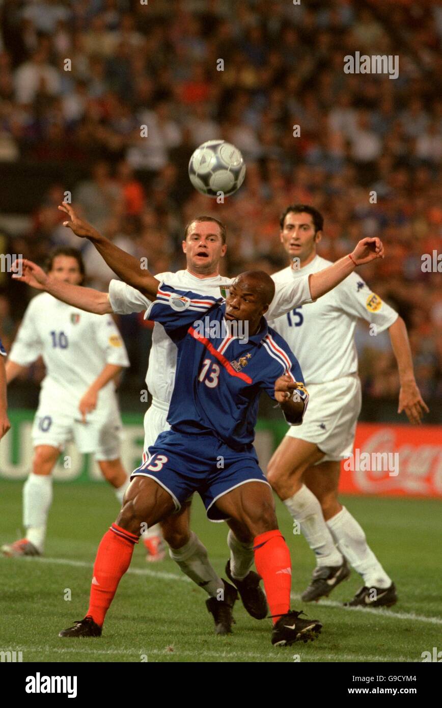 Football euro 2000 finale france v italie Banque de photographies et d ...