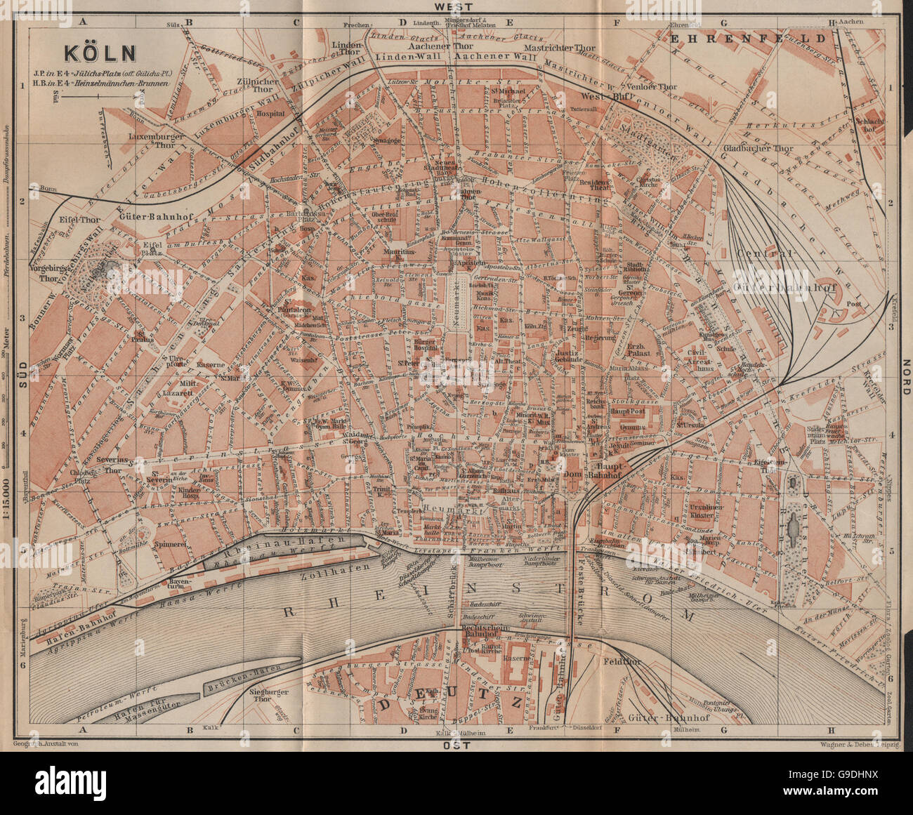 Carte de koln Banque de photographies et d’images à haute résolution ...