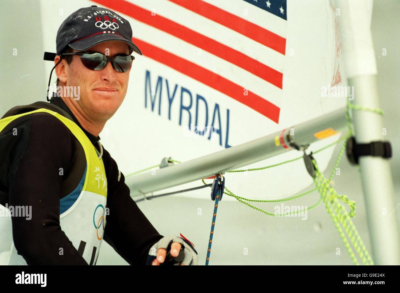 Sydney Jeux Olympiques de 2000 - voile - courses de la flotte laser ...