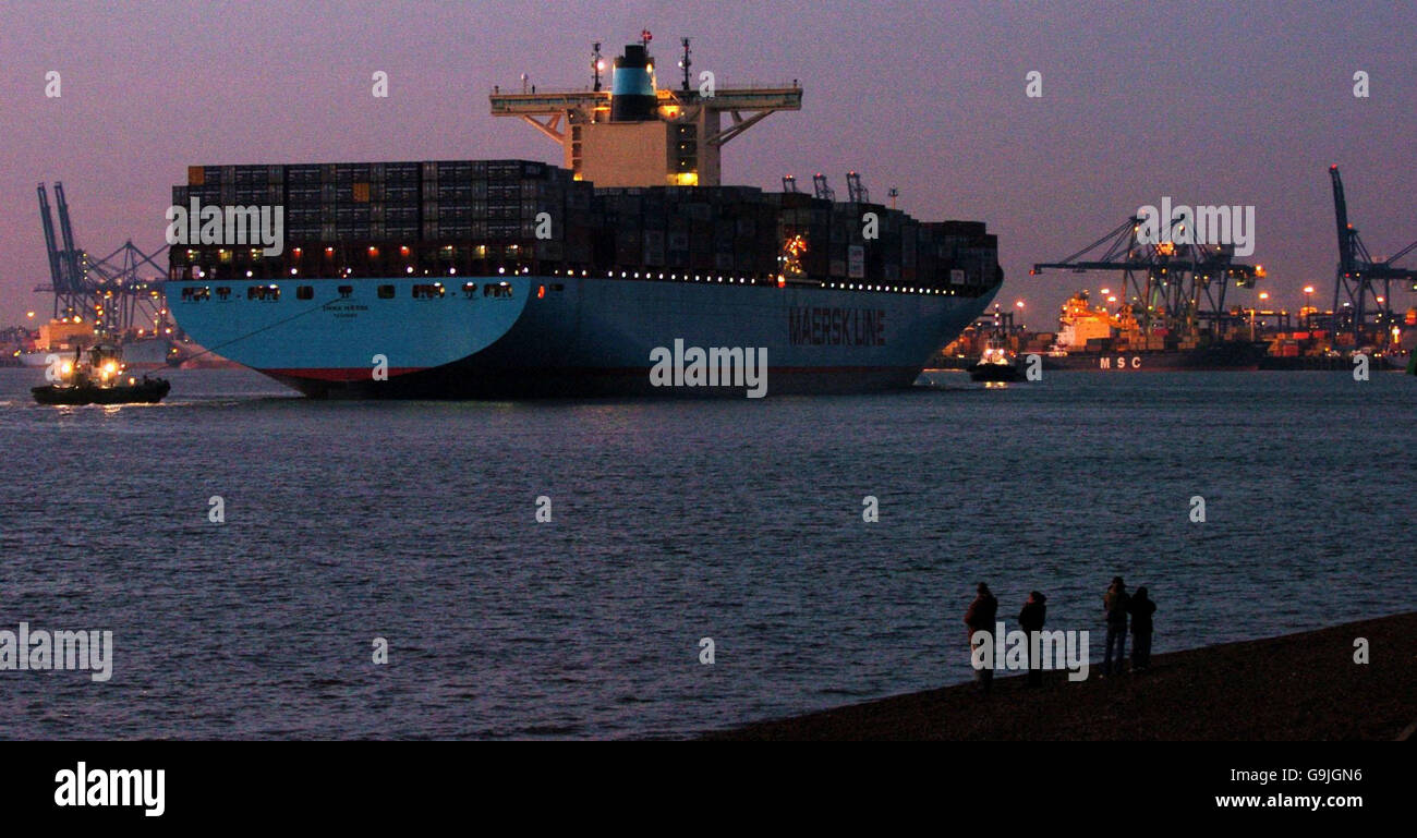 Emma maersk Banque de photographies et d’images à haute résolution - Alamy