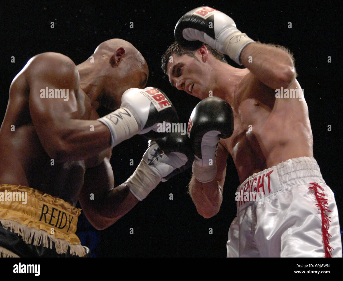 Gary reid contre nigel wright Banque de photographies et d’images à ...