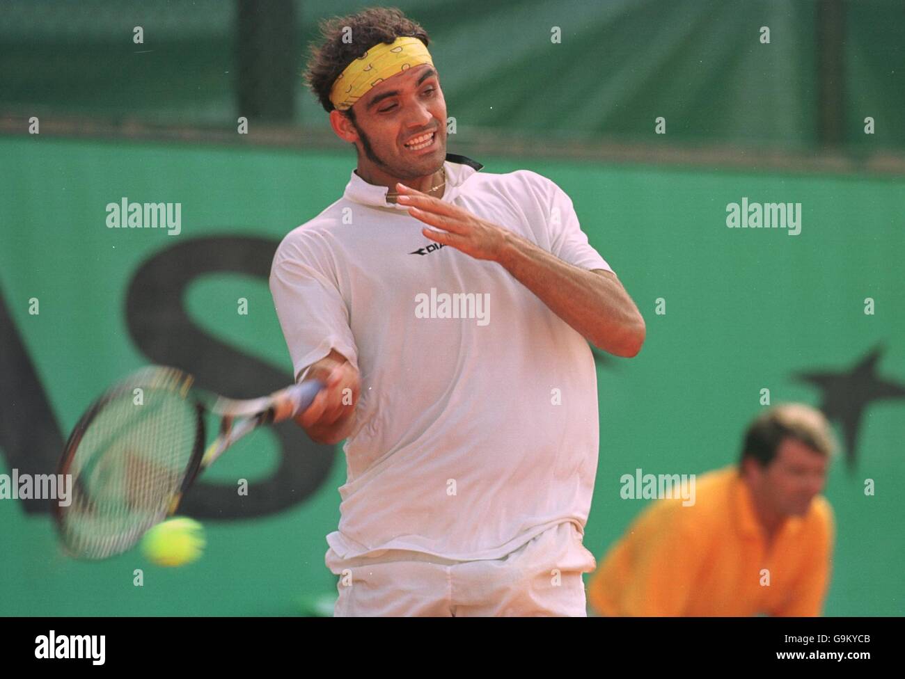 Juan balcells en action contre nicolas kiefer Banque de photographies ...