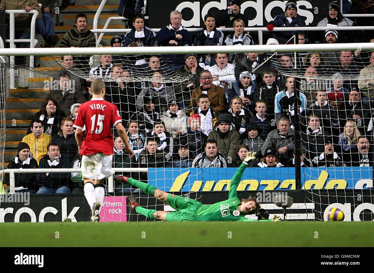 Newcastle uniteds david edgar Banque de photographies et d’images à ...