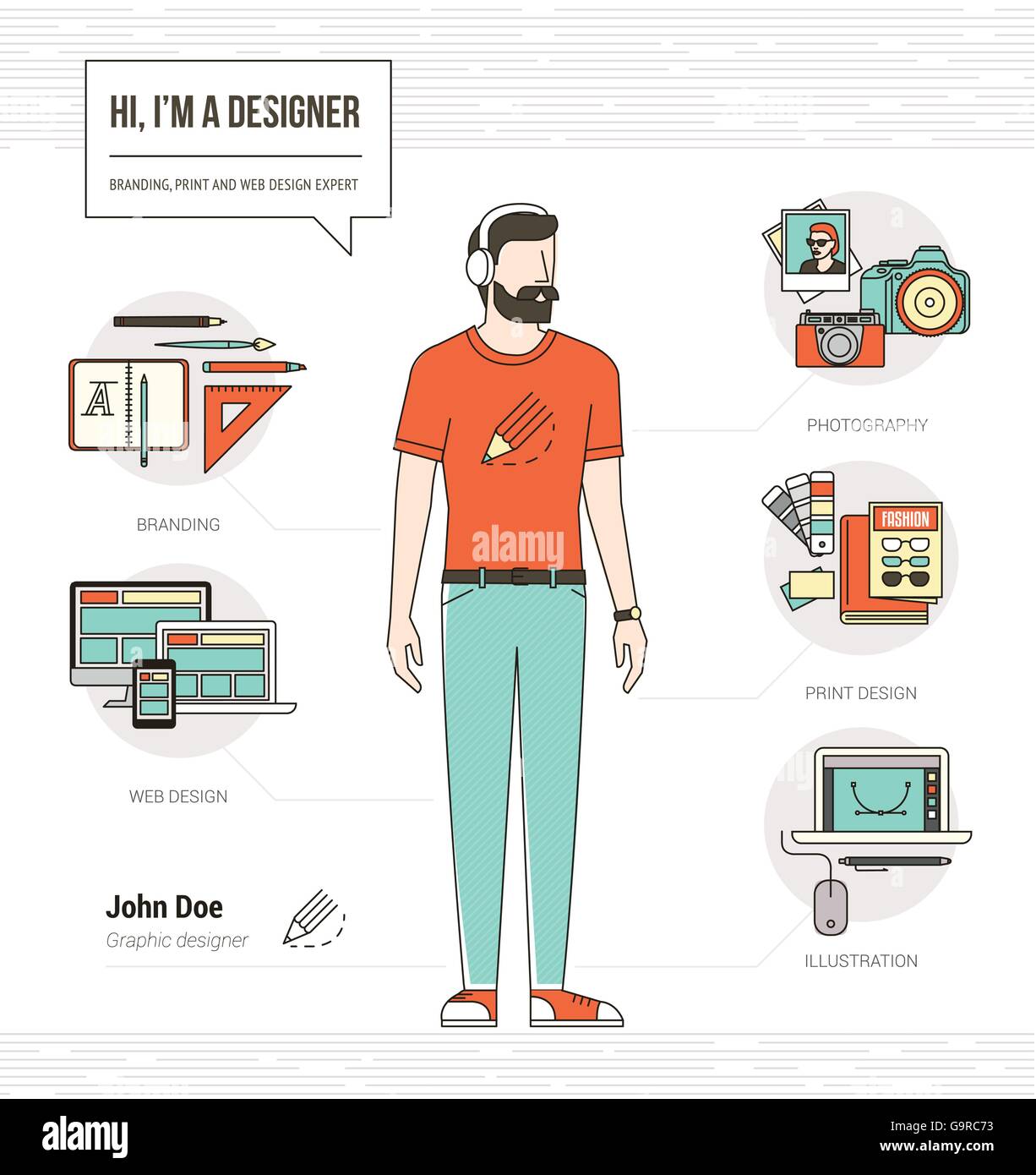 Graphiste professionnel, photographe et illustrateur infographie ...