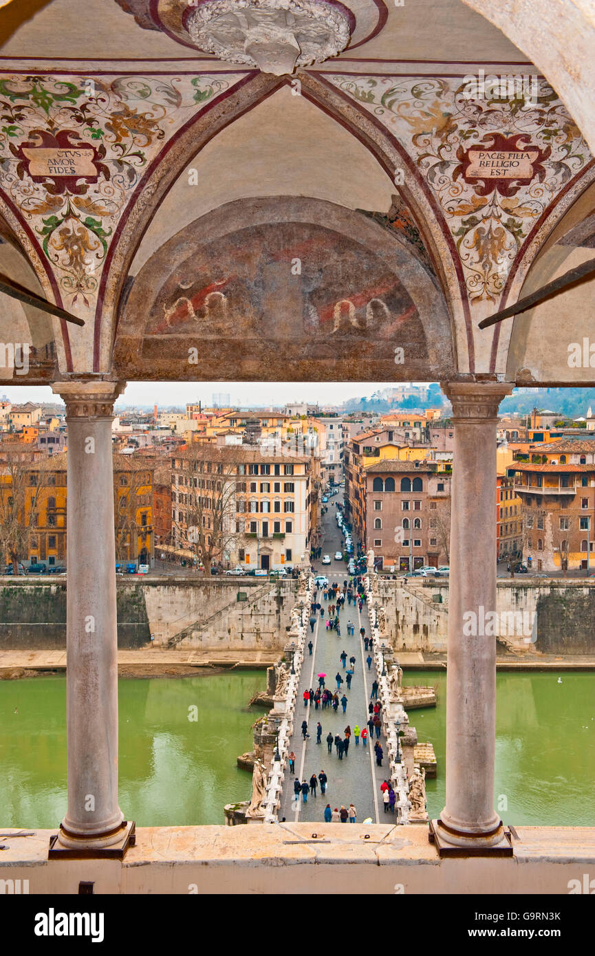 Pont des Anges, Pont Saint Ange, Château du Saint Ange, Castel Sant ...