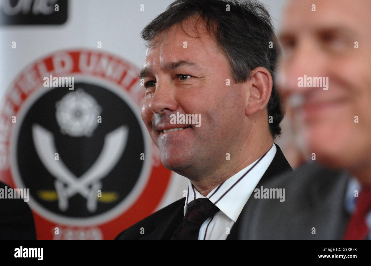 Sheffield united directeur bryan robson Banque de photographies et d ...