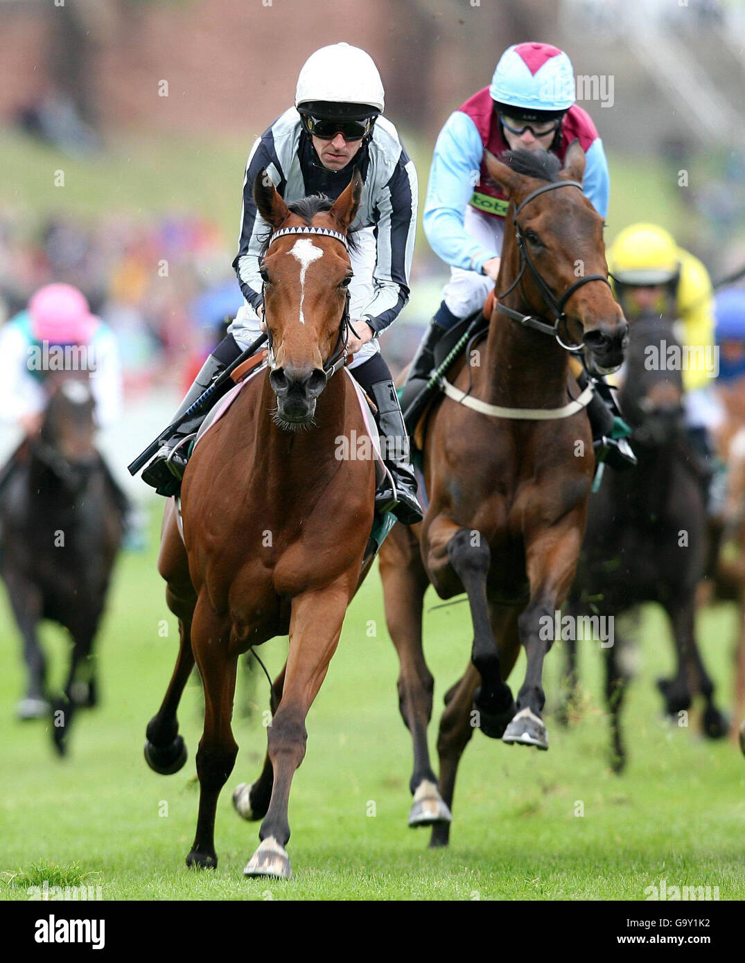 Horse racing chester racecourse Banque de photographies et d’images à ...