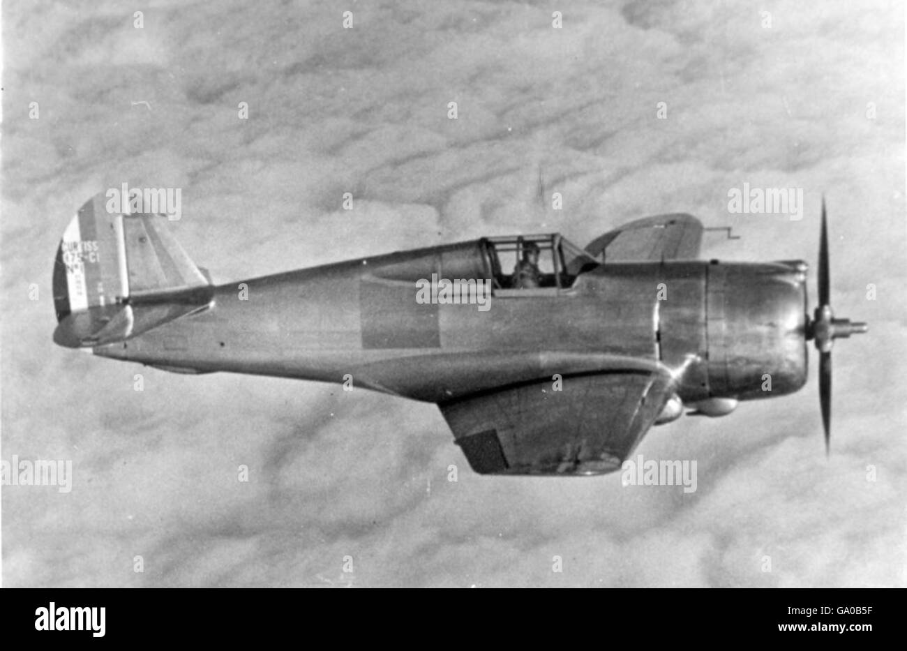 Un B-17 Flying Fortress en vol pendant la seconde Guerre mondiale, l'un ...