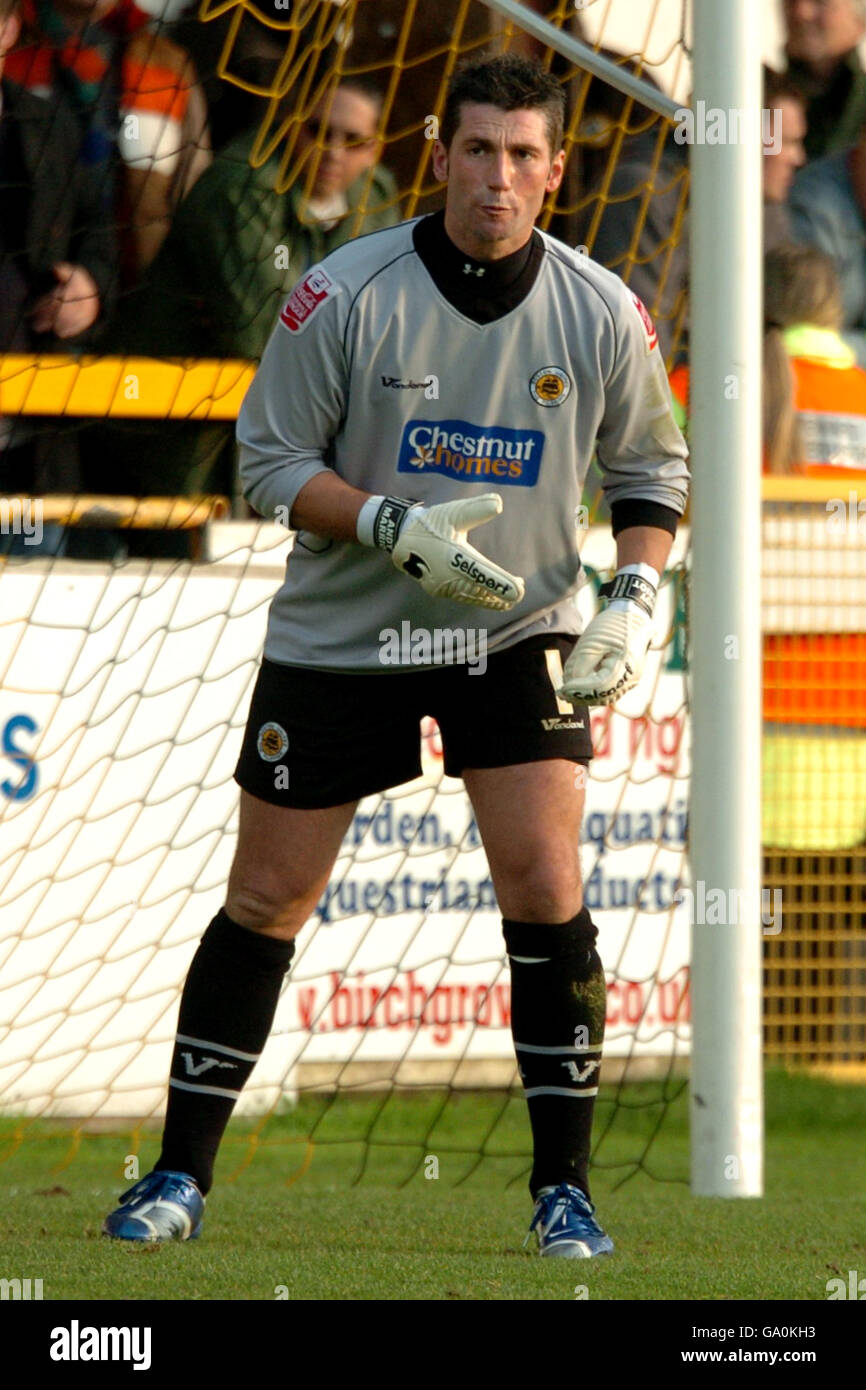 Gardien de but boston united andy marriott Banque de photographies et d ...