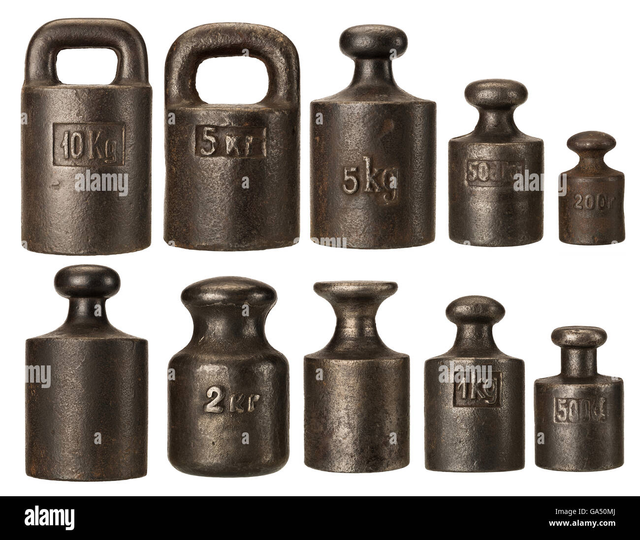 Vieux fer à repasser rouillé Banque de photographies et d’images à ...