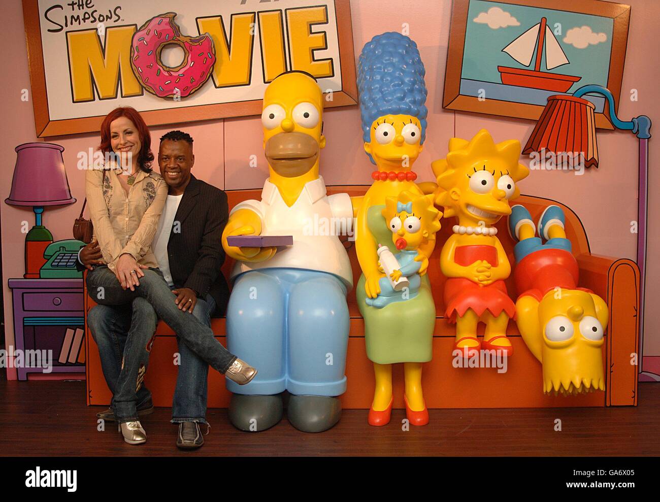 Carrie et David Grant arrivent pour la première britannique du film ...