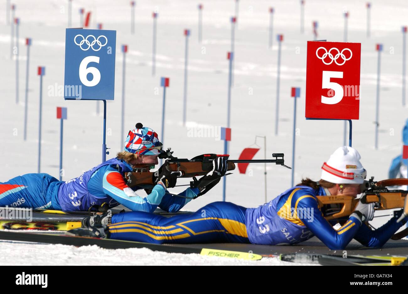 Biathlon de salt lake city 2002 Banque de photographies et d’images à haute résolution - Alamy