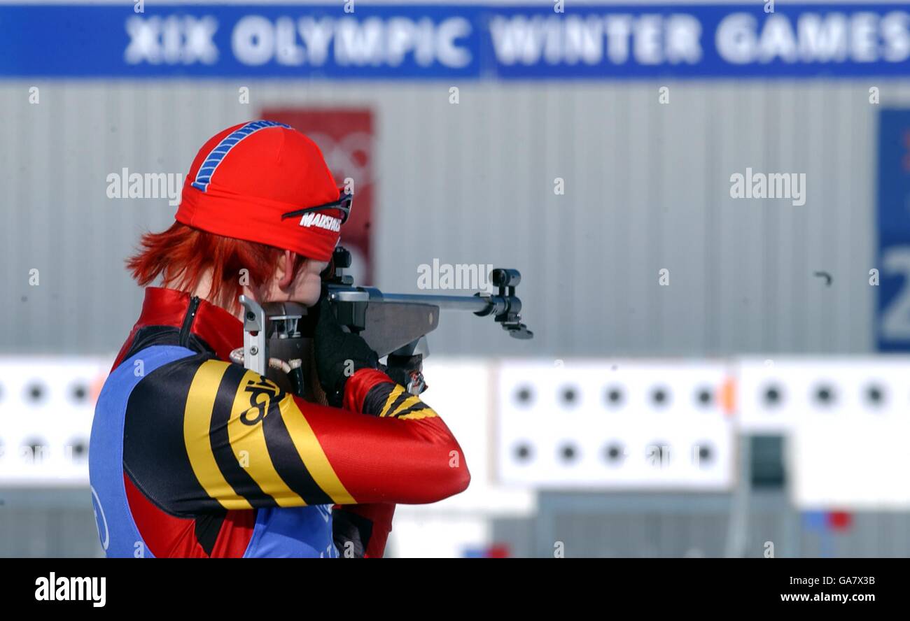 Biathlon de salt lake city 2002 Banque de photographies et d’images à haute résolution - Alamy