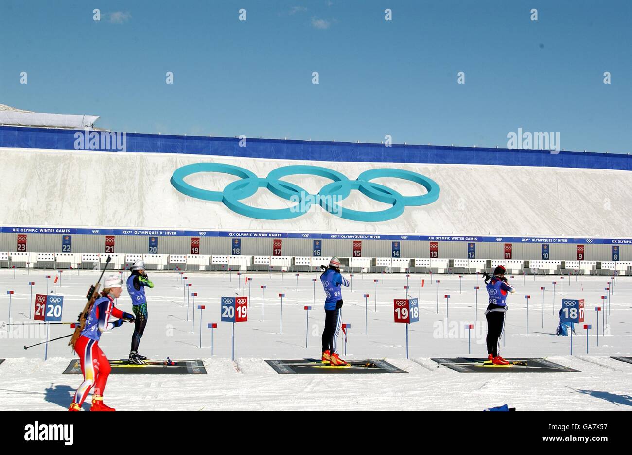 Biathlon de salt lake city 2002 Banque de photographies et d’images à haute résolution - Alamy