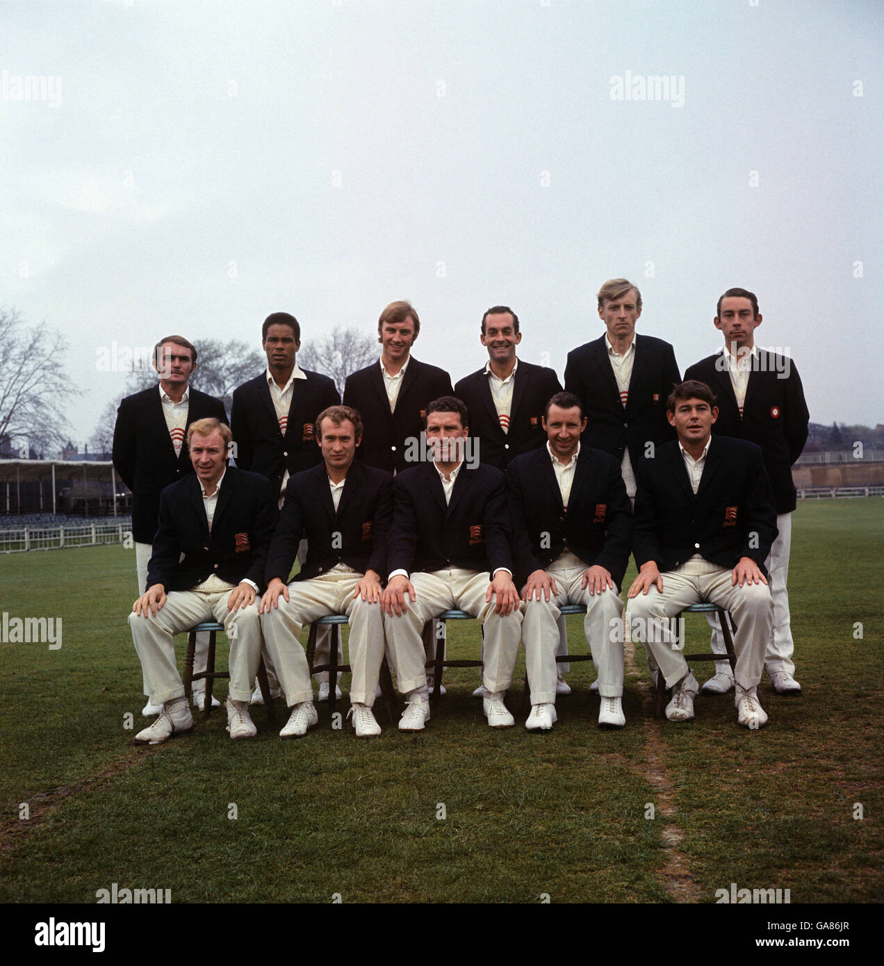 Stuart turner et david acfield au premier rang Banque de photographies ...