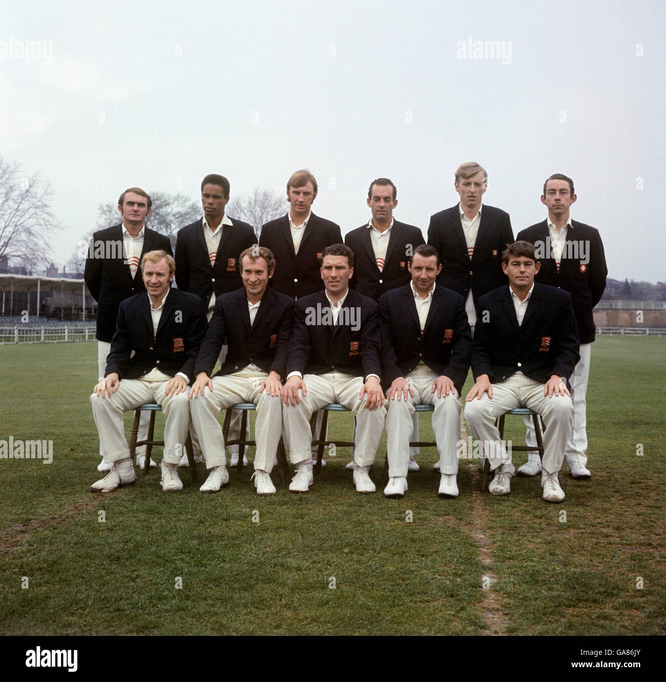 Stuart turner et david acfield au premier rang Banque de photographies ...