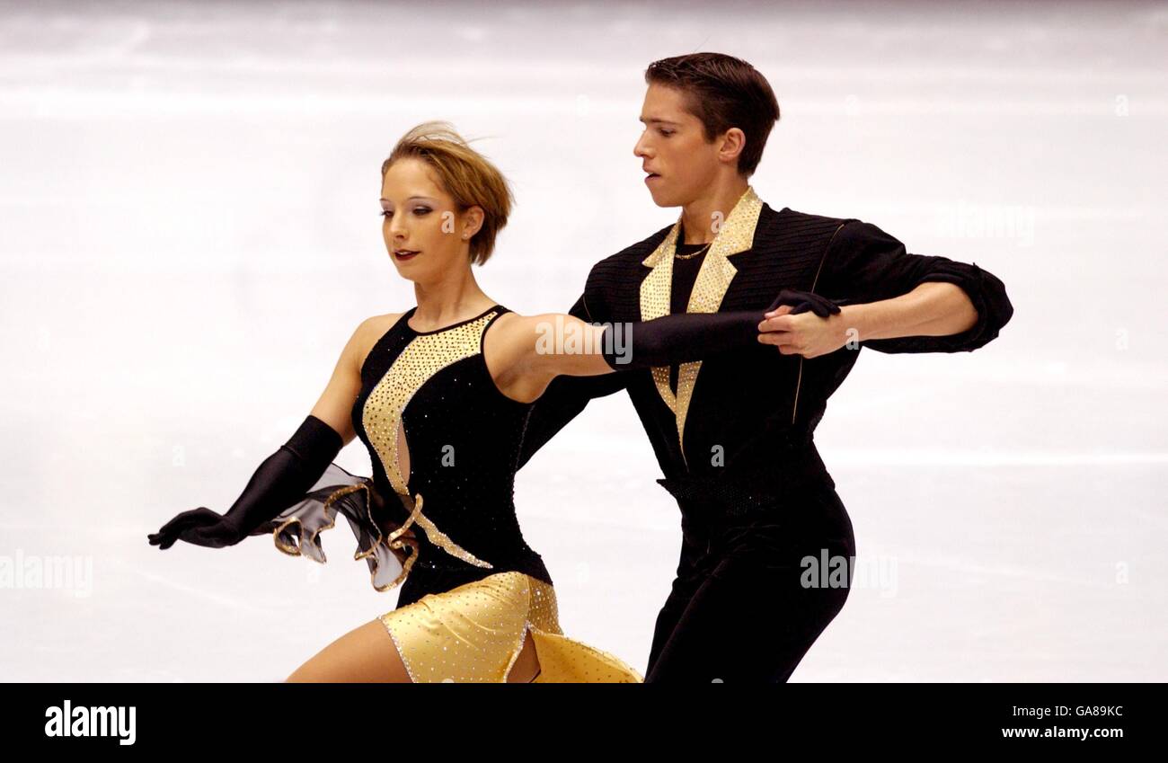 Jeux olympiques d'hiver - Salt Lake City 2002 - patinage artistique - danse sur glace - danse ...