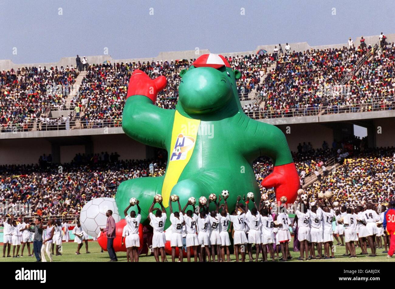 Football - coupe des nations africaines Mali 2002 - cérémonie d ...