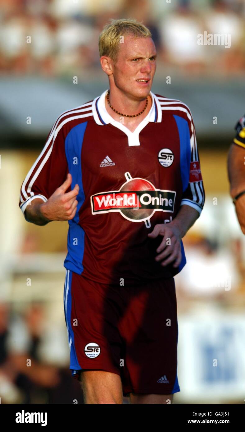 Football amical fc sochaux v sevette Banque de photographies et d ...