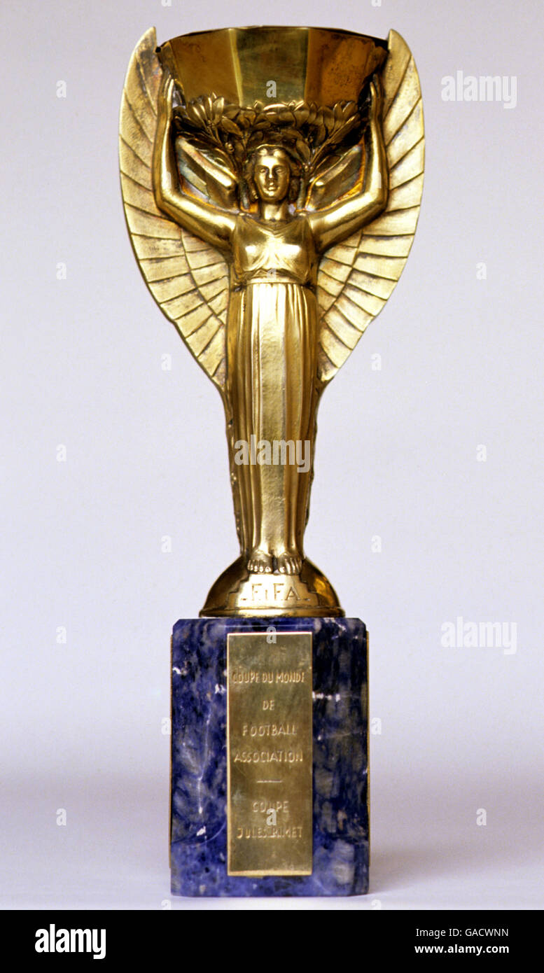 Football - Coupe du Monde - Trophée Jules Rimet Photo Stock - Alamy