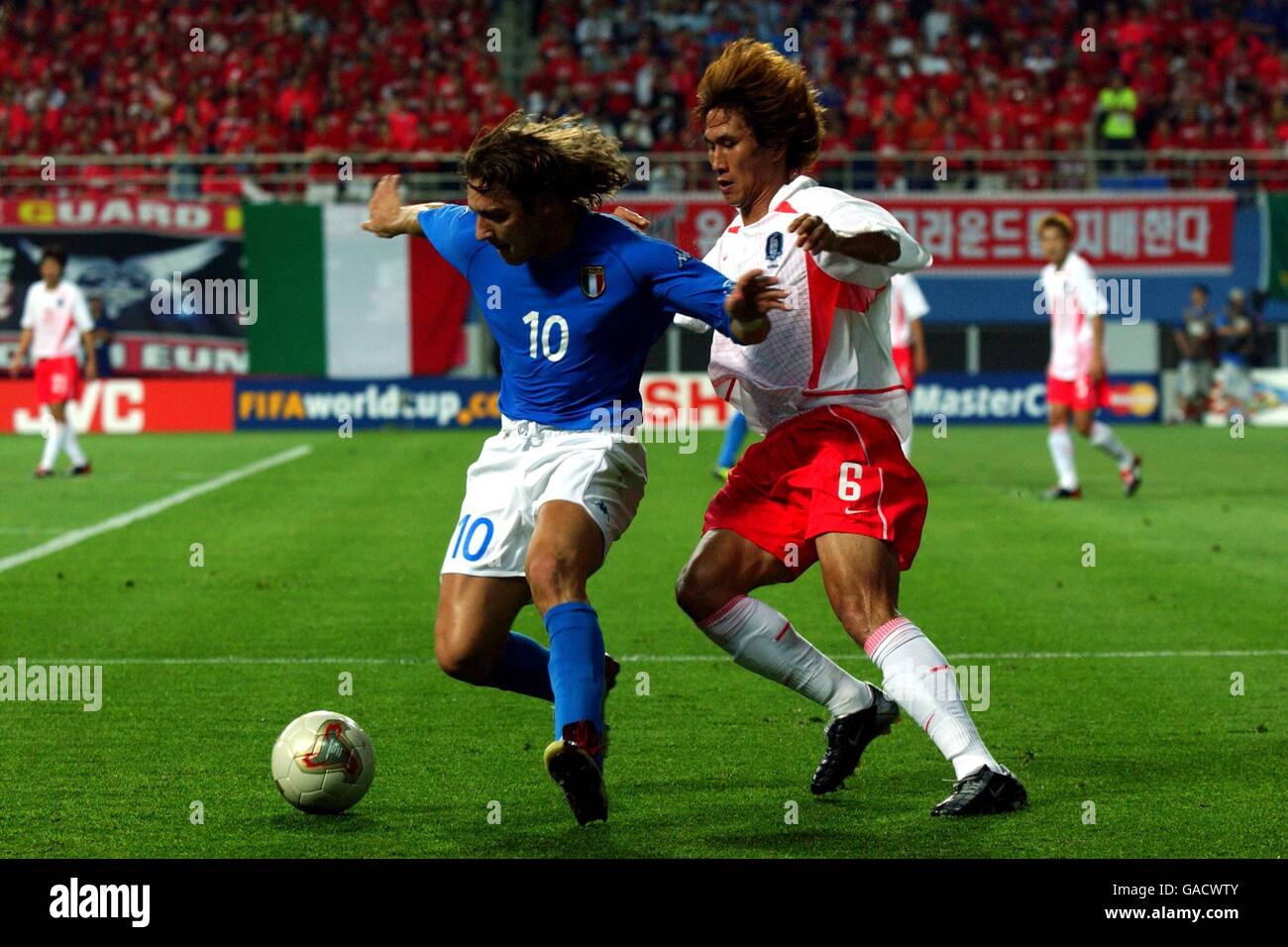 Francesco totti fifa world cup 2002 Banque de photographies et d’images ...