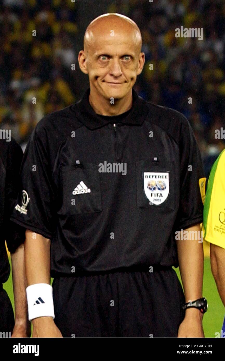 Pierluigi collina coupe du monde 2002 Banque de photographies et d ...