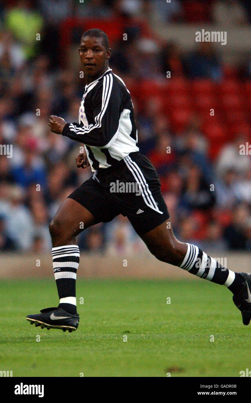Titus Bramble de Newcastle United en action pendant les 3-1 années de ...