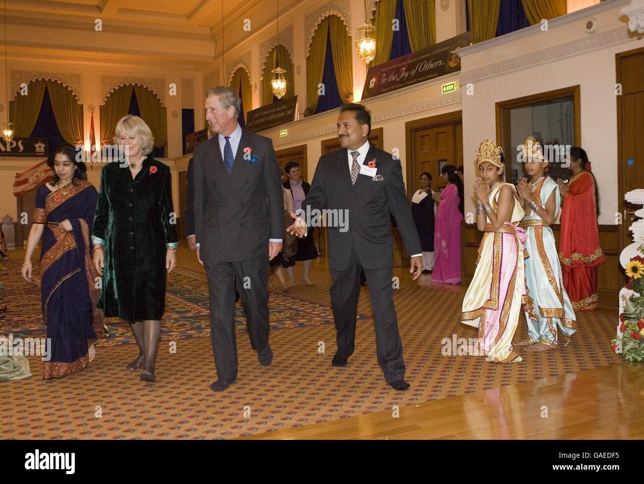 Le prince Charles de TRH, le prince de Galles et Camilla, duchesse de ...