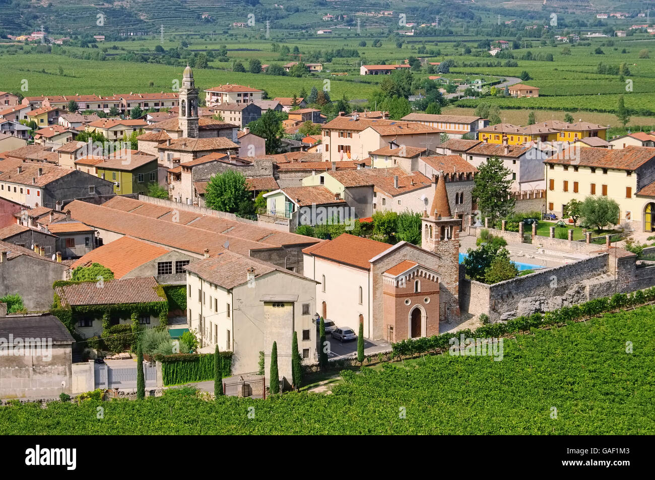 Vieille ville de soave Banque de photographies et d’images à haute ...