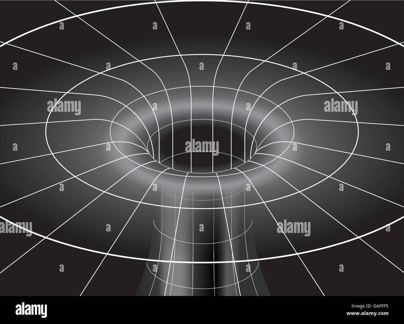 Space time distortion Banque d'images vectorielles - Alamy