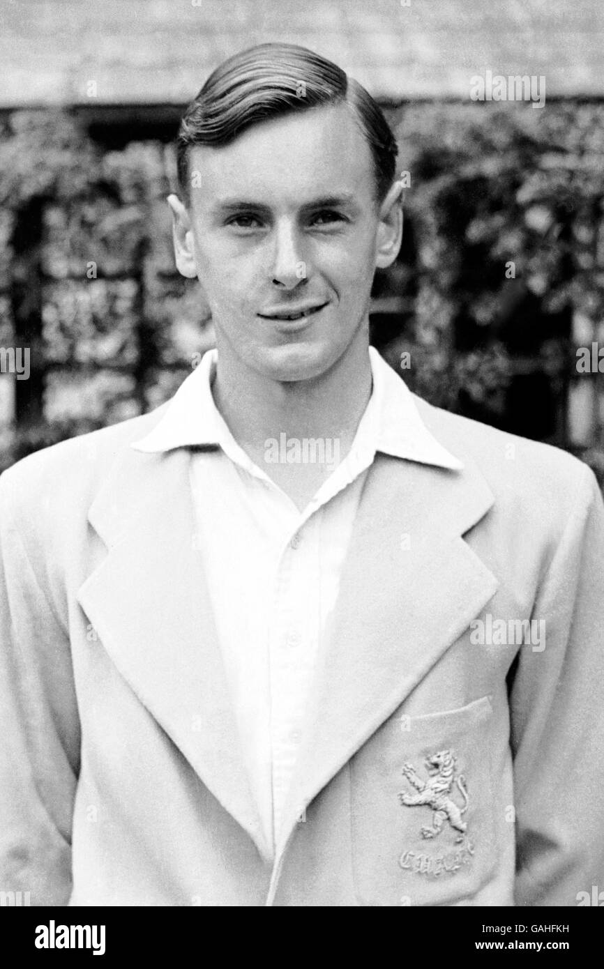 Cricket logo Banque d'images noir et blanc - Alamy