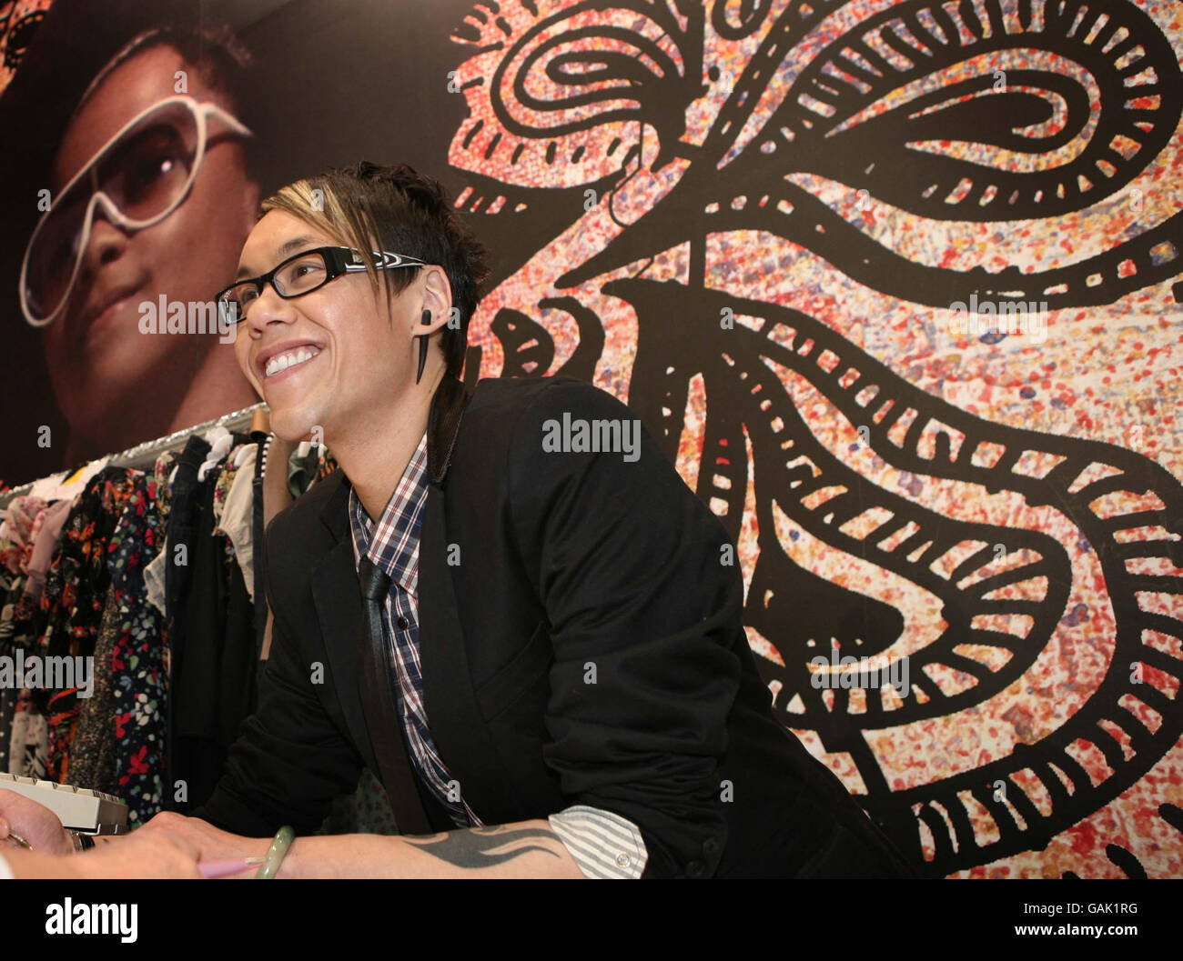 Gok wan nouveau look photocall Banque de photographies et d’images à ...