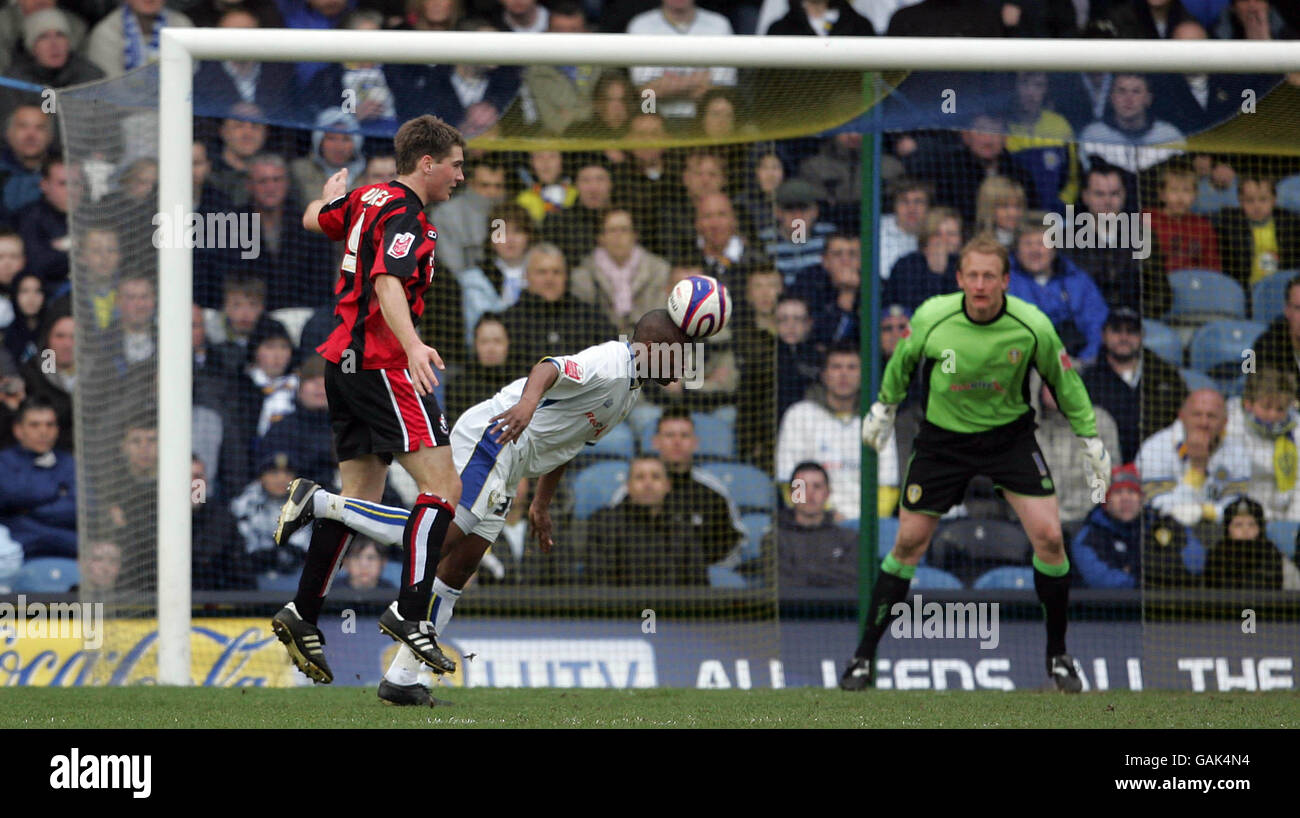 Football coca cola football league one leeds united bournemouth elland ...