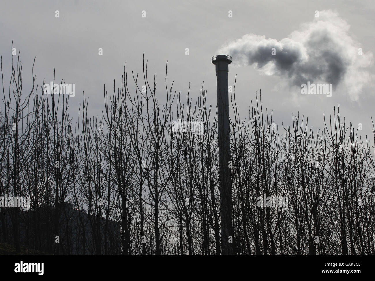 Stevens croft power station near lockerbie Banque de photographies et d ...