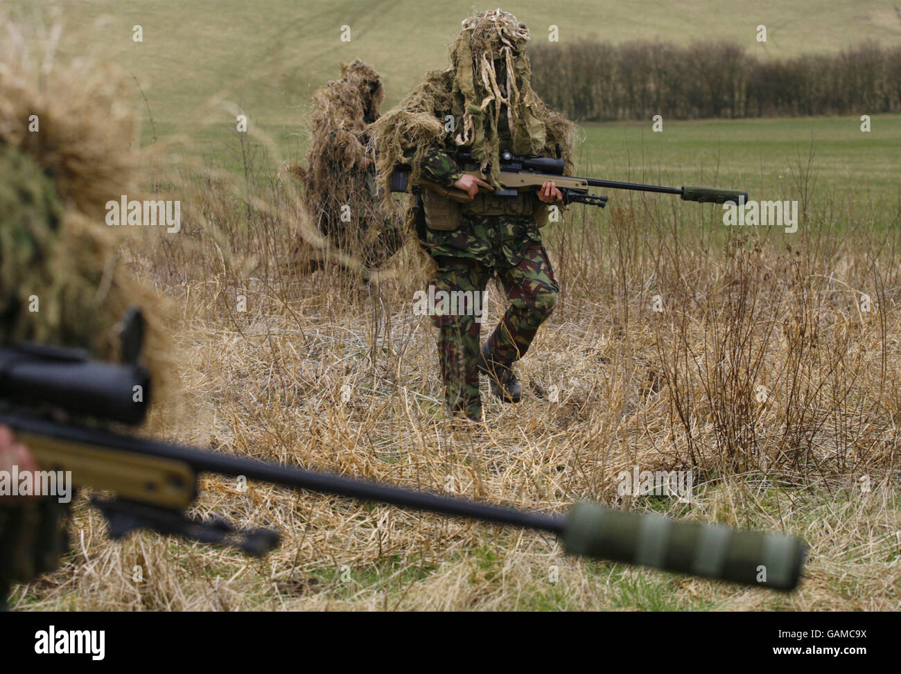 Fusil de sniper l115a3 longue portée Banque de photographies et d ...