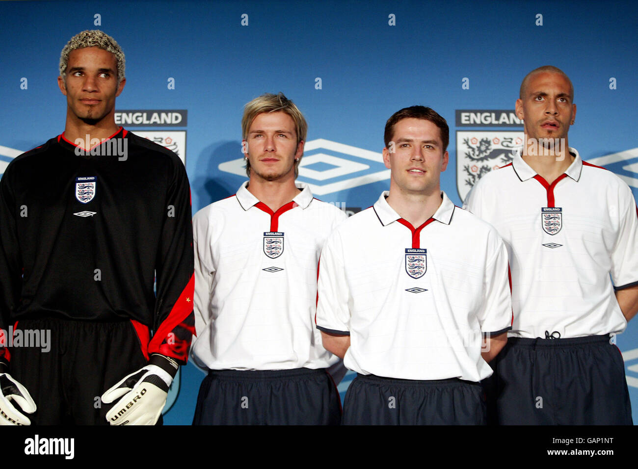 Sport football david beckham michael owen rio ferdinand david james ...