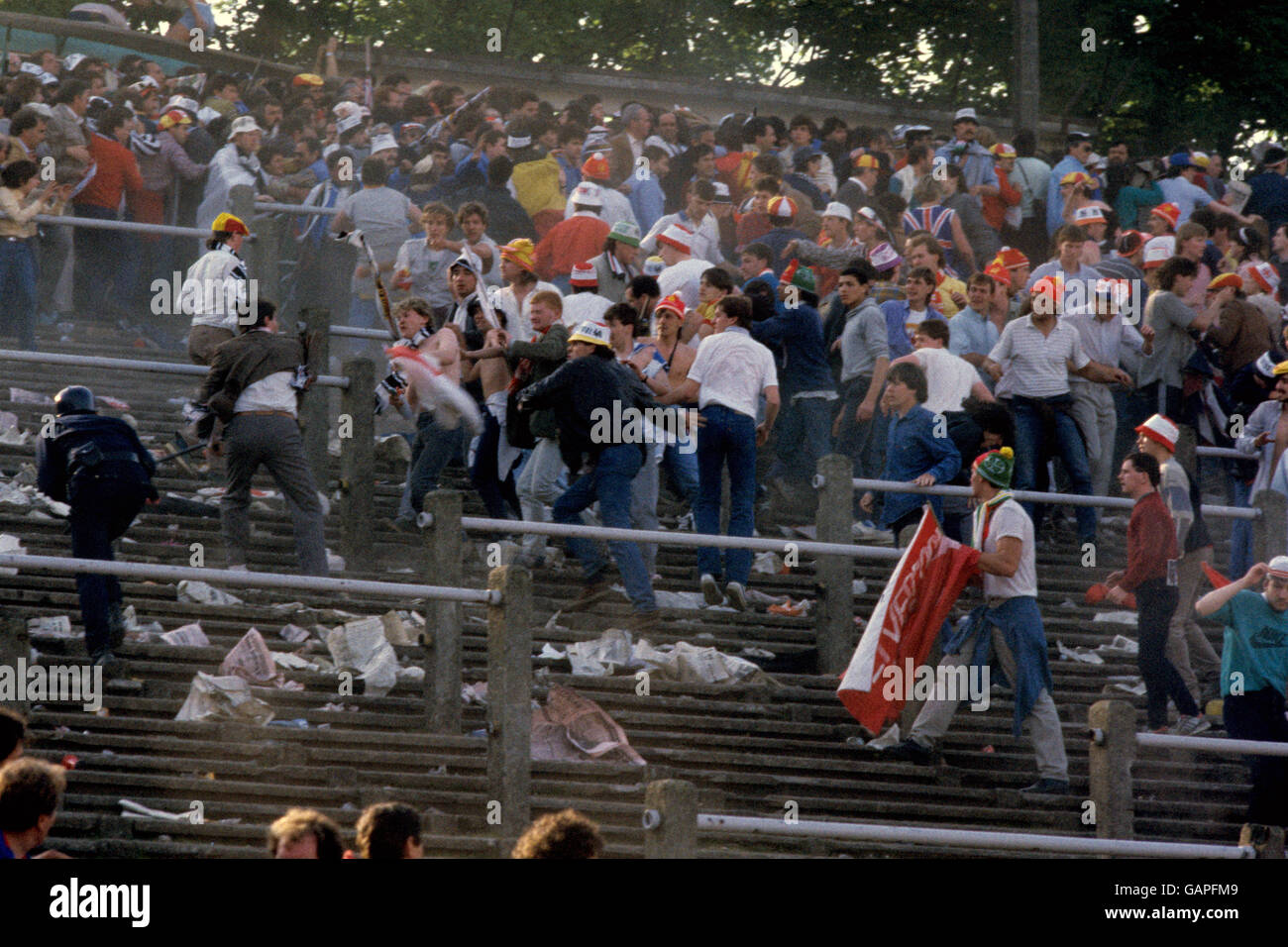 Heysel hooligans Banque de photographies et d’images à haute résolution ...