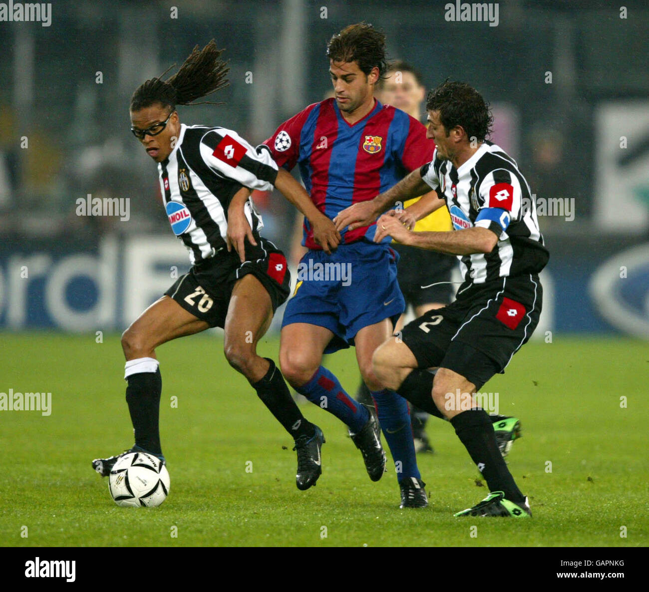 Juventus edgar davids ciro ferrara bataille avec barcelone philippe ...