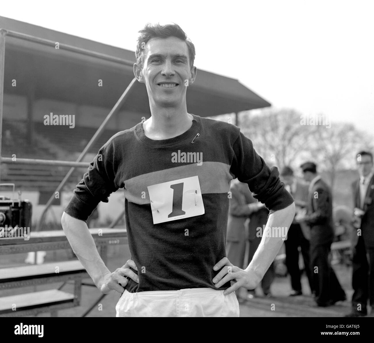 Stan Vickers, le marcheur de 20,000 mètres, qui a remporté la médaille ...