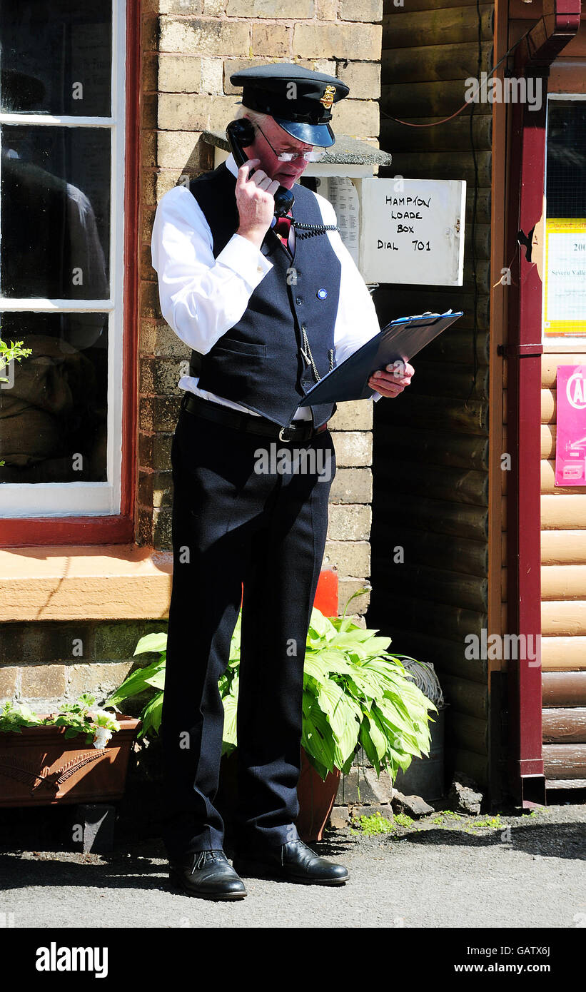 Gare principale vue générale de la gare de Hampton Loade.Hampton Loade ...