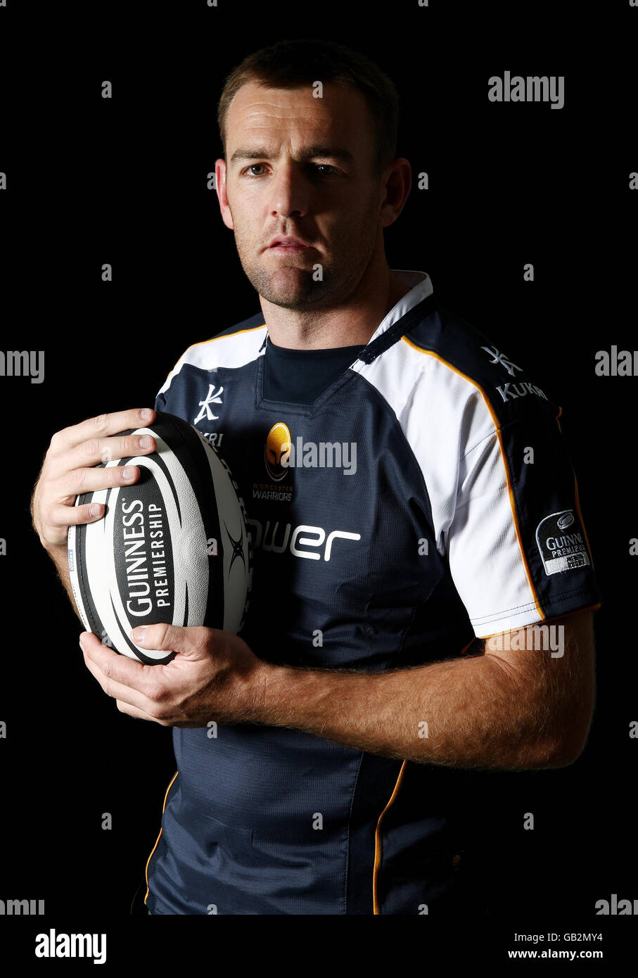 Chris Latham, le nouveau personnage de Worcester Warrior, pose lors d ...