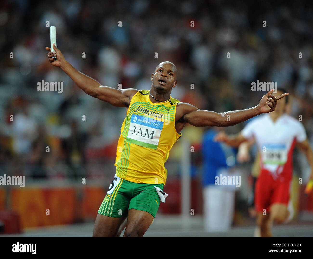 Jamaican sprinter asafa powell Banque de photographies et d’images à ...