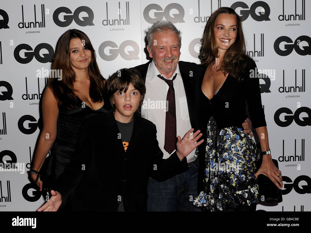 David Bailey et sa famille arrivent pour les GQ Men of the Year Awards ...