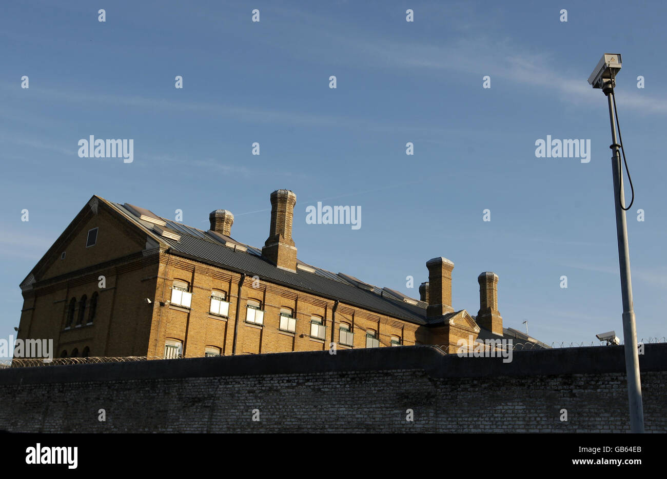 Une photo de stock générique d'une vue générale de la prison de Brixton ...