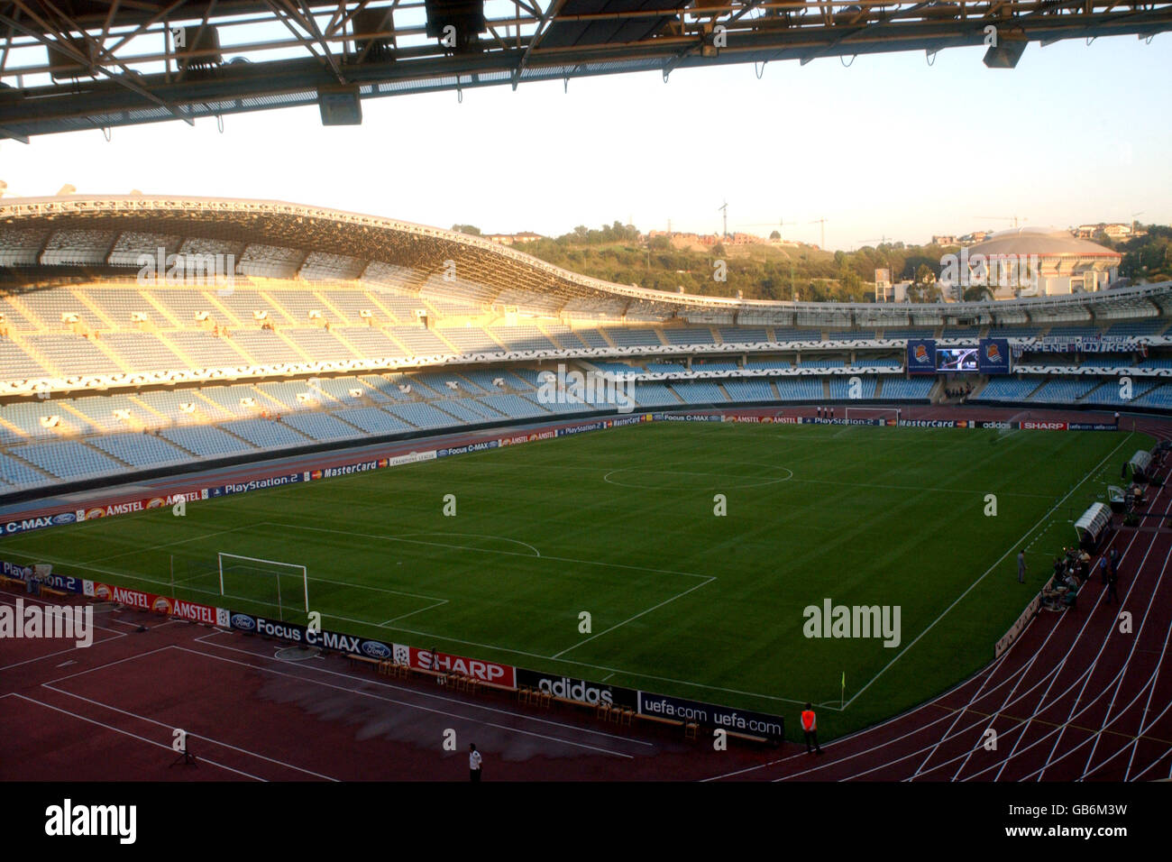 A view of the anoeta stadium Banque de photographies et d’images à ...