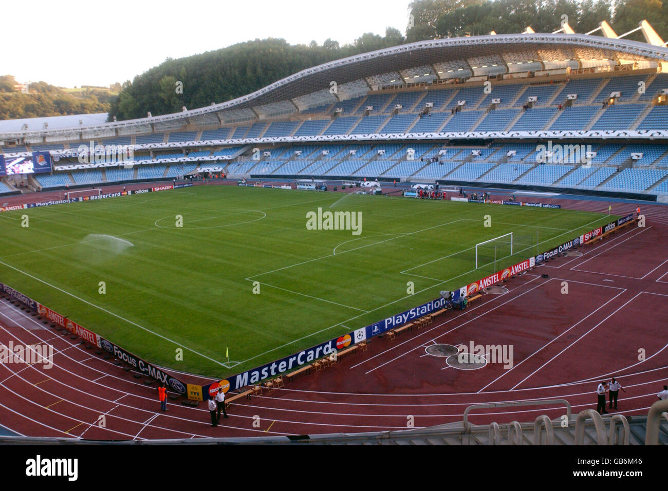 A view of the anoeta stadium Banque de photographies et d’images à ...