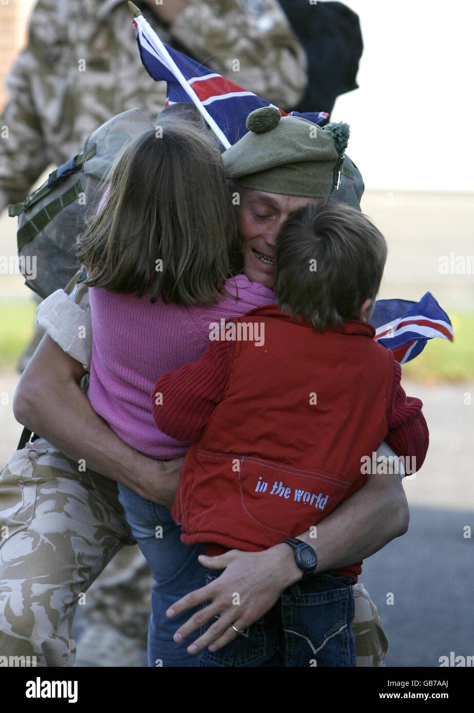 Le major Nicholas Calder, des Argyll et Sutherland Highlanders, 5e ...