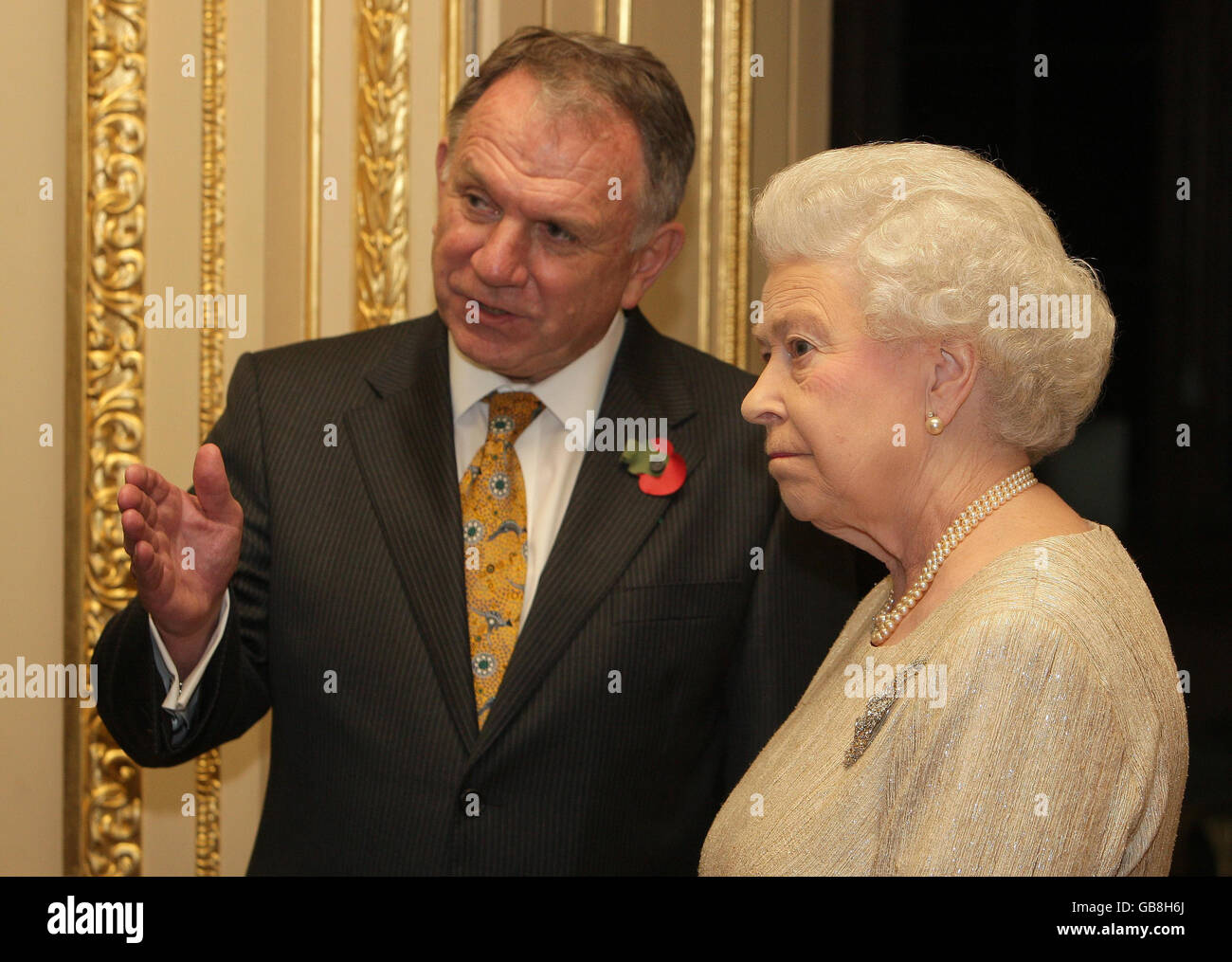 Demi longueur mi haut parlant angleterre mangsb Banque de photographies ...