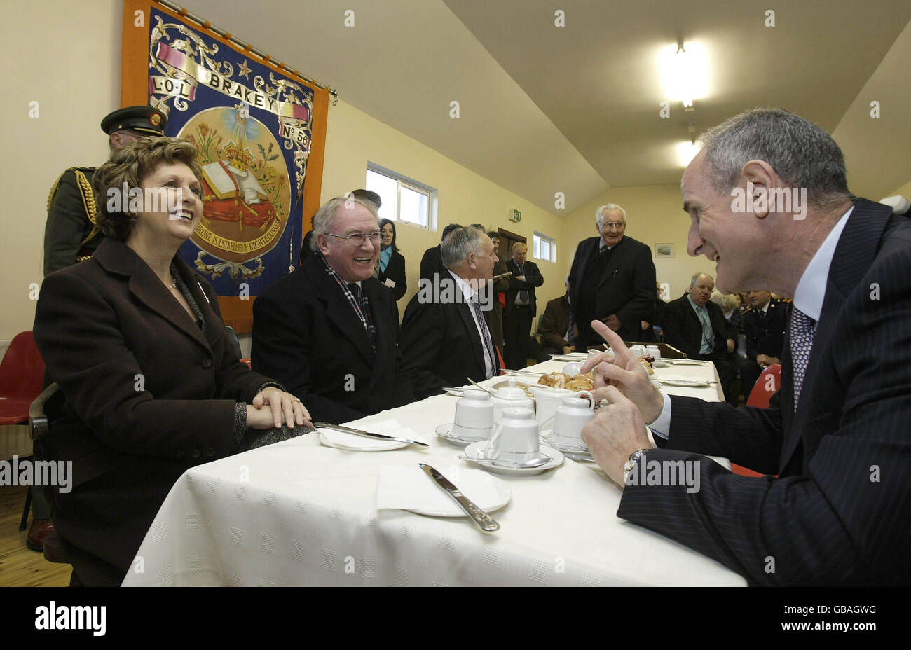 Mary mcaleese brakey orange hall Banque de photographies et d’images à ...