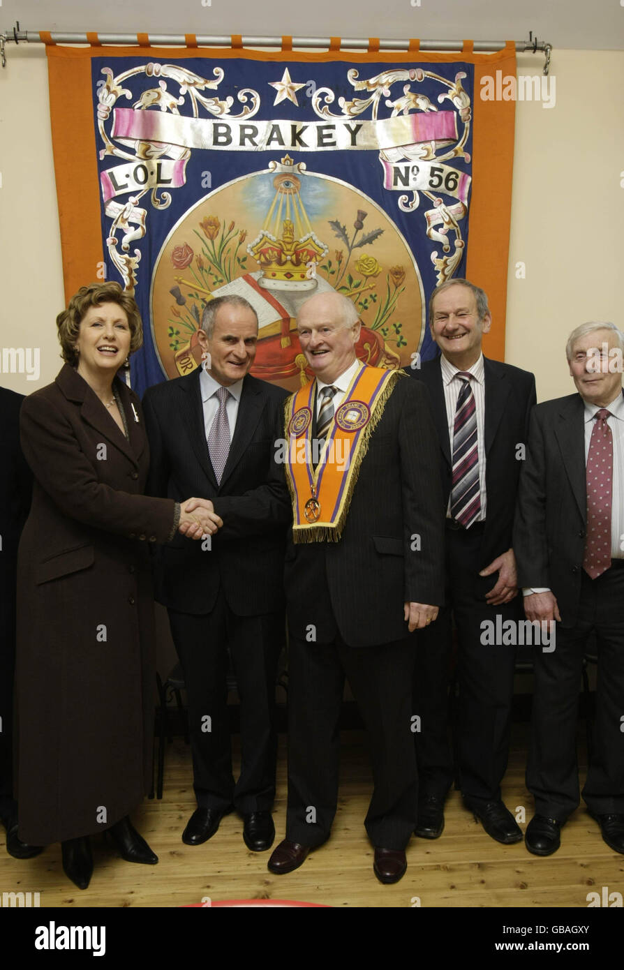 Mary mcaleese brakey orange hall Banque de photographies et d’images à ...